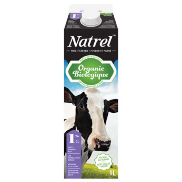 Lait 1% Natrel biologique - Marc Bon Lait