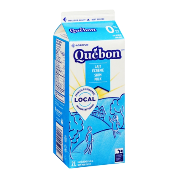 Lait écrémé québon - Marc Bon Lait